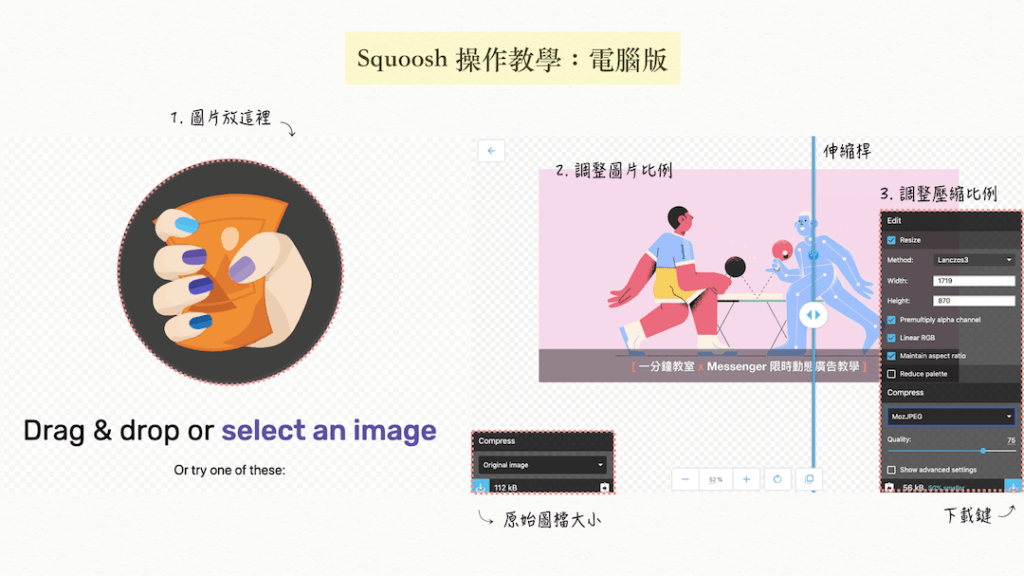 [好物分享] 讓 Squoosh 幫你有效壓縮圖像不失真 l iSPOT Media x Talks