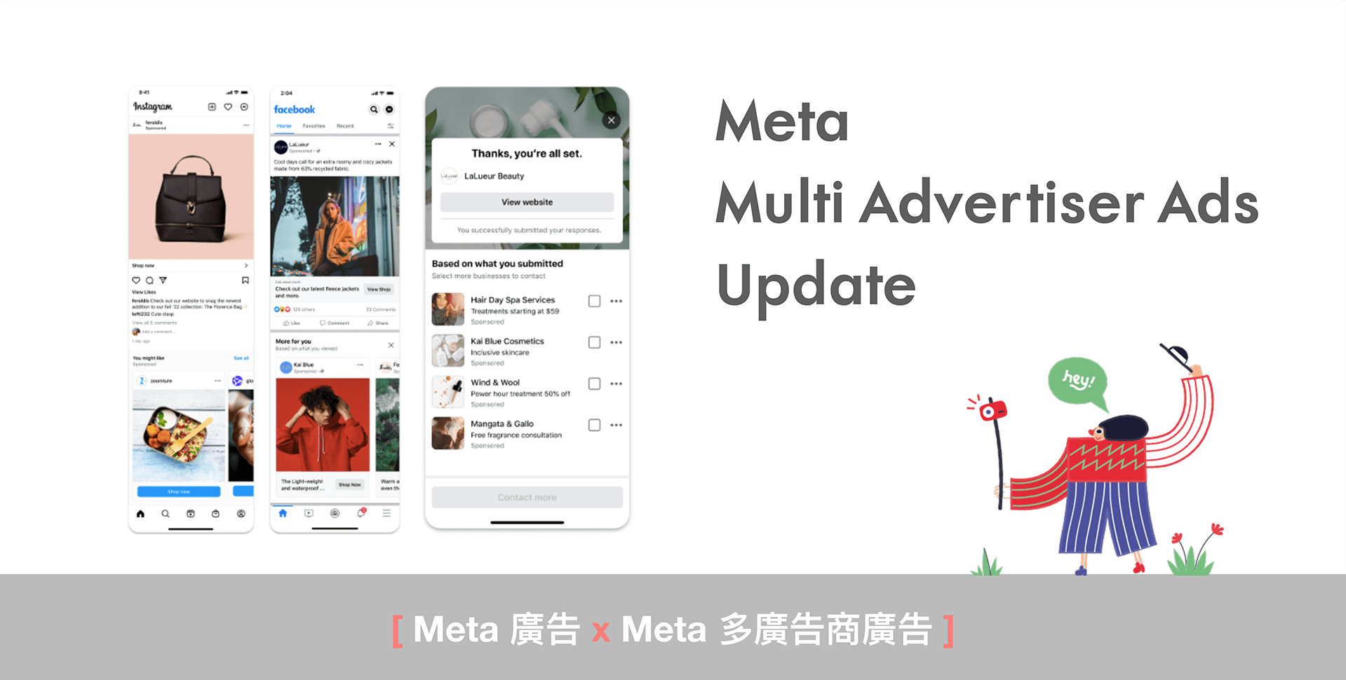 【最新營養】Meta 多廣告商廣告 By iSPOT Media 👜